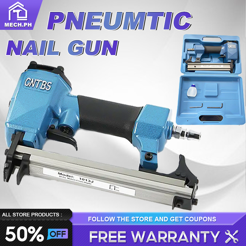 REAIM F30 Pneumatic Nail Gun Electric Nail Gun | Shopee Philippines