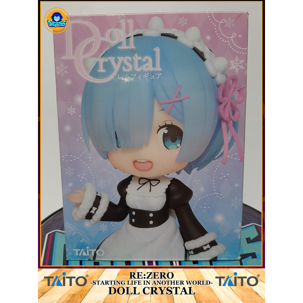RE:ZERO - STARTING LIFE IN ANOTHER WORLD - TAITO DOLL CRYSTAL REM ...