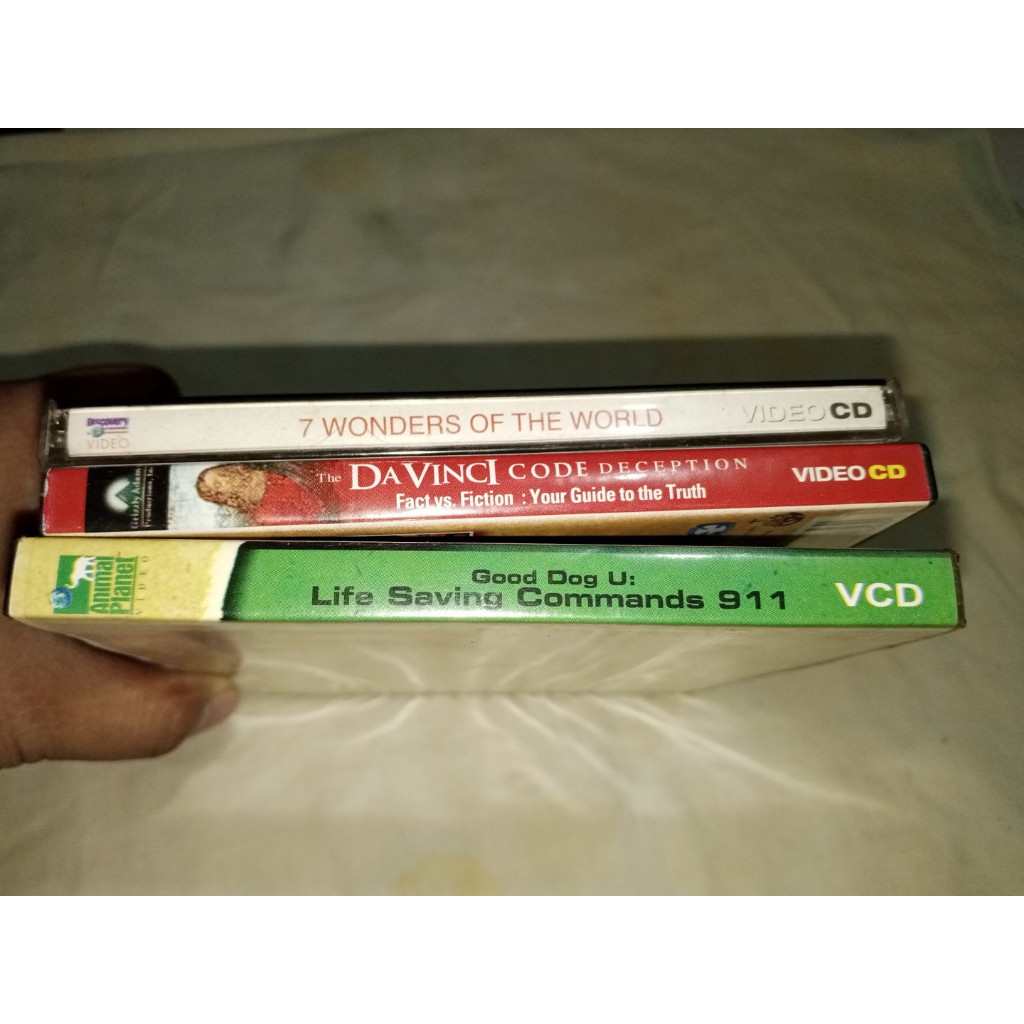 Used VCD Disk Discovery Adventure Seven Wonders of the World Davinci ...