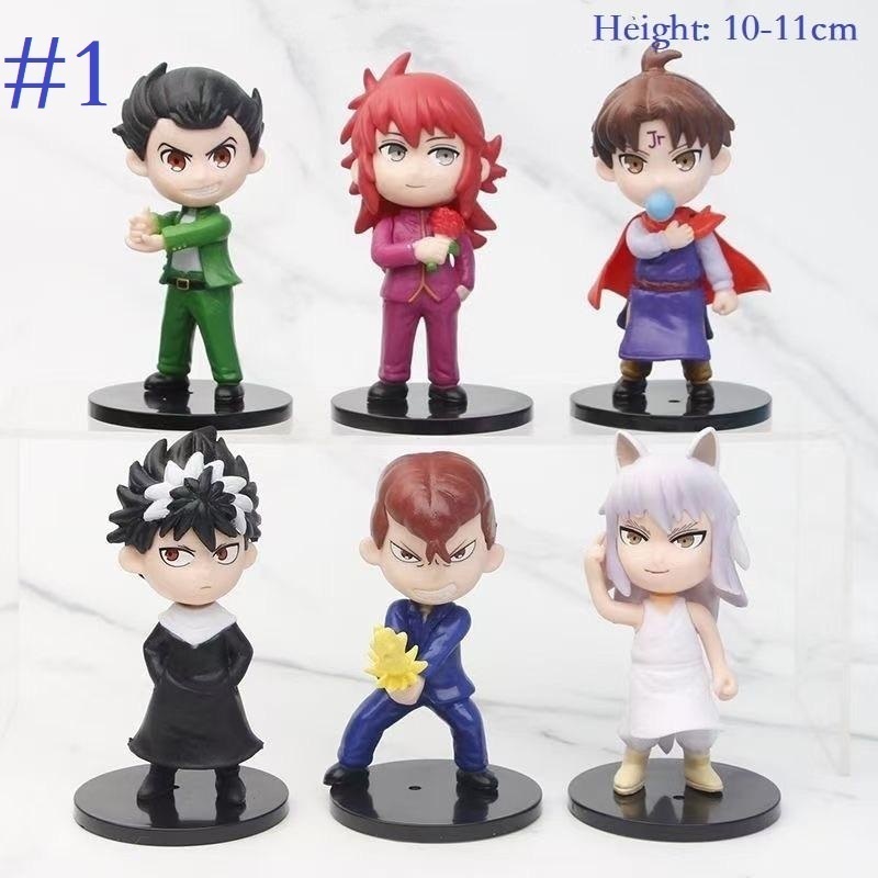 Ghost Fighter YuYu Hakusho Eugene Dennis Alfred Vincent Set of 6 ...