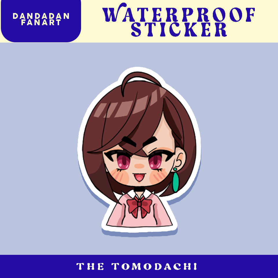 Dandadan Laptop Sticker: Waterproof Vinyl Fanart Stickers by Brandxph ...