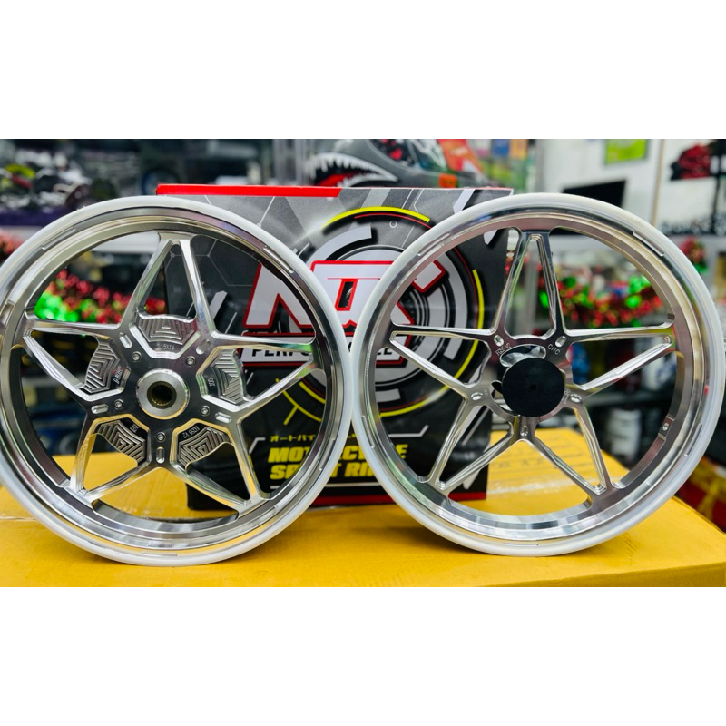 NLK FG55 PERFORMANCE CNC MAGS FOR YAMAHA MIO i125 M3 “14s | Shopee ...