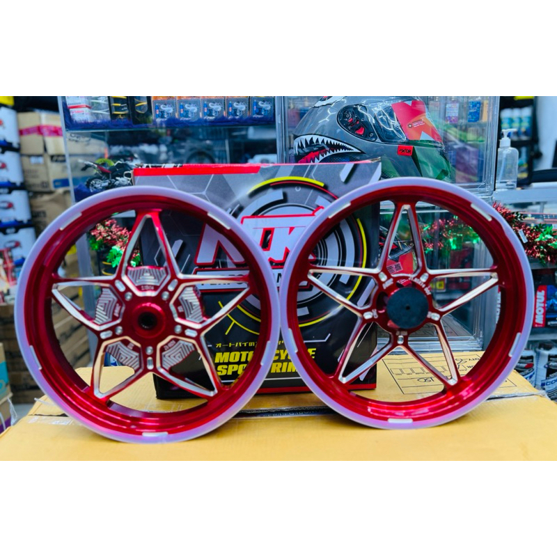 NLK FG55 PERFORMANCE CNC MAGS FOR YAMAHA MIO SPORTY “14s | Shopee ...