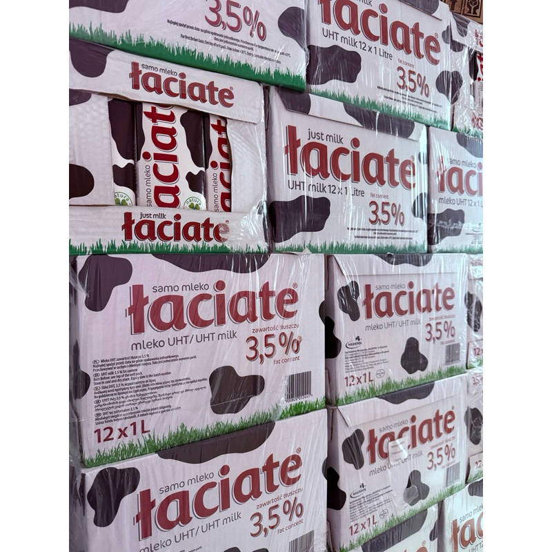 Laciate UHT Milk 3.5% 1Lx12 July 2026 | Shopee Philippines