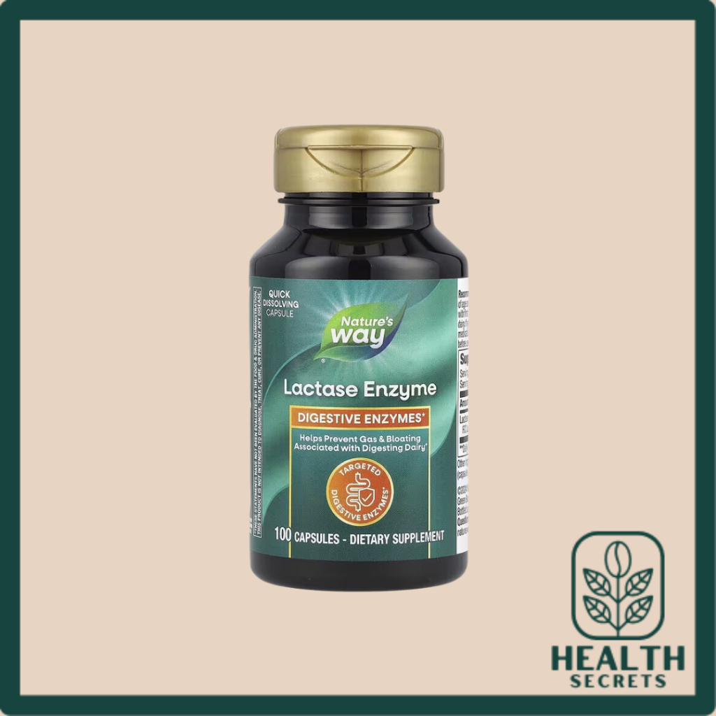 Nature's Way, Lactase Enzyme, 690 mg, 100 Capsules (230 mg Per Capsule ...