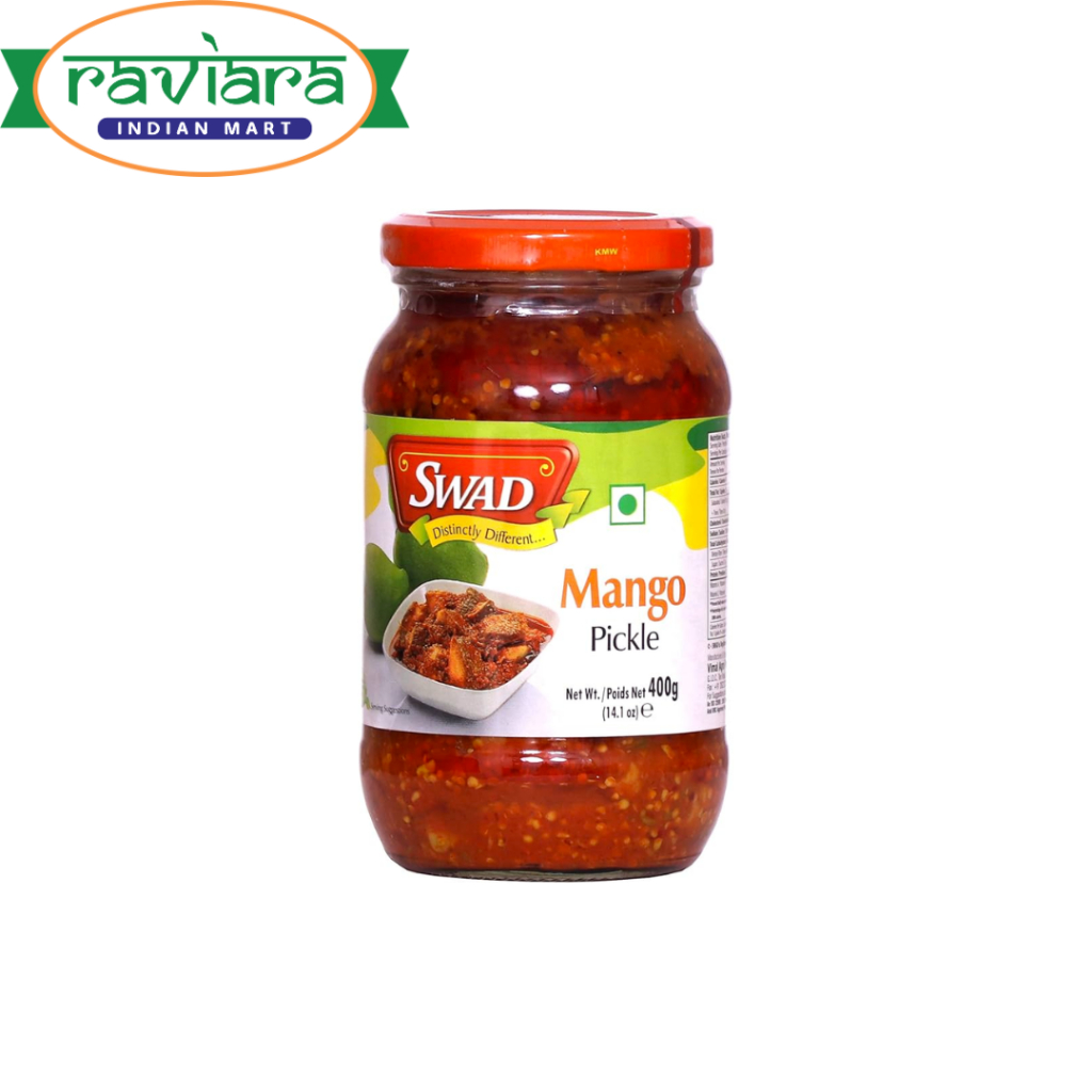 swad mango pickle 400g tangy and spicy Indian condiment | Shopee ...