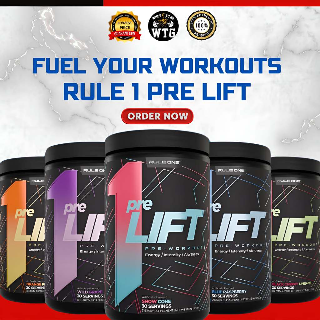 Rule 1 Pre Lift Pre-Workout 30 servings | Shopee Philippines