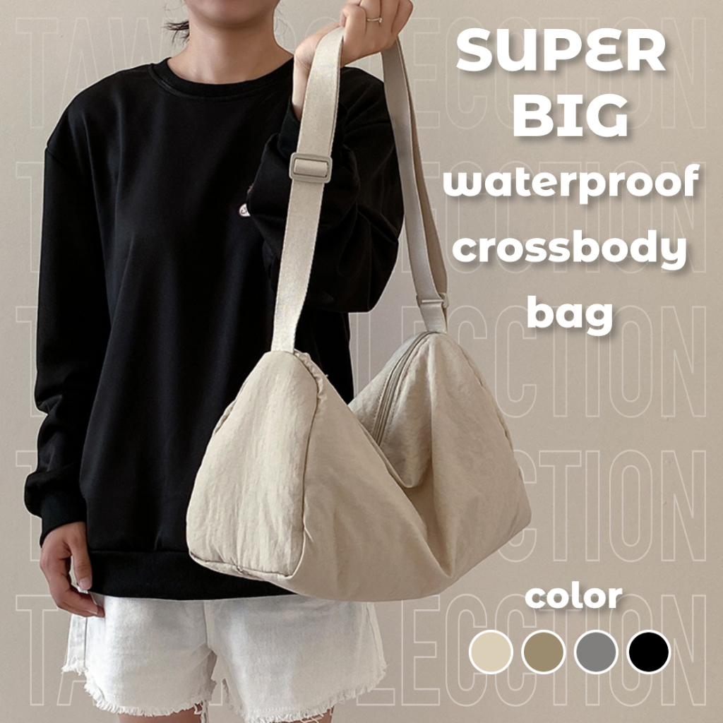NEW UNIQLO dumpling bags are Korean fashionable masculine style Large ...