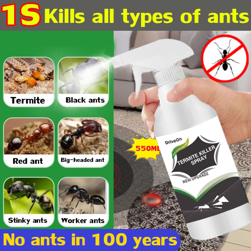 Within 100m No Pest Ant Killer Spray Insecticide Spray 550ml Safe and ...