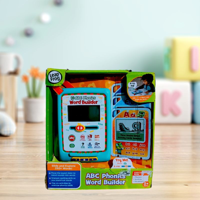 LeapFrog ABC Phonics Word Builder | Shopee Philippines