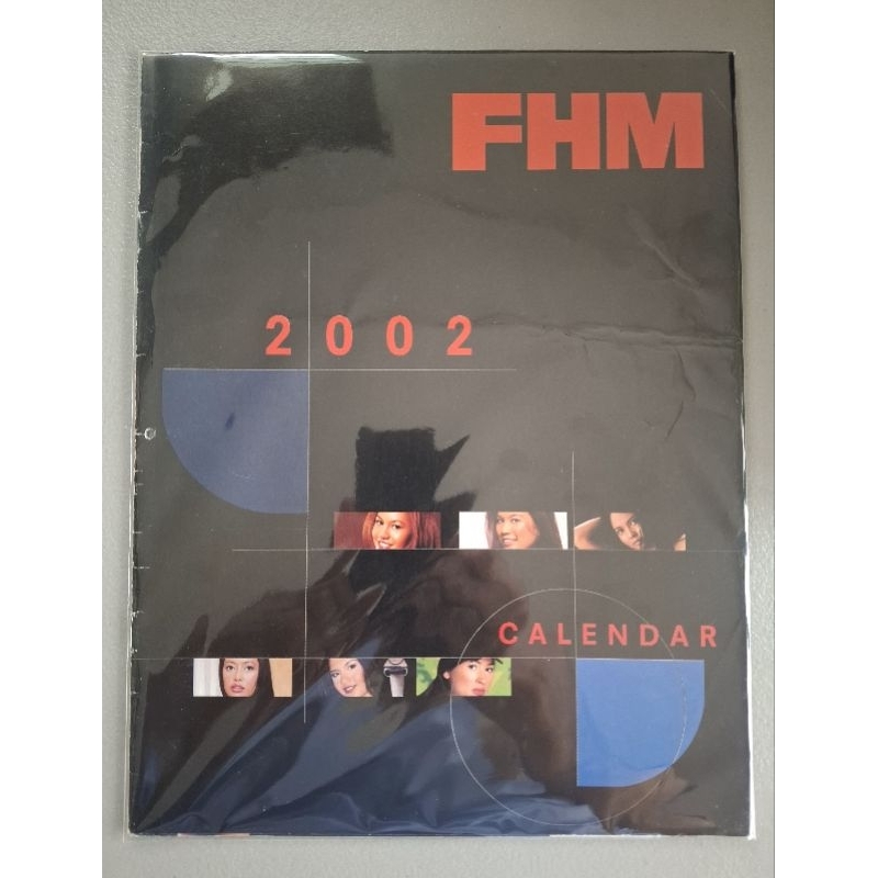 FHM PH Pull out Calendar 2002 Resealed | Shopee Philippines