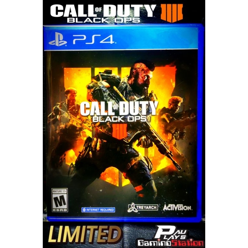 Call Of Duty Black Ops 4【Original】Activision【Limited】for PS4 & PS5 ...