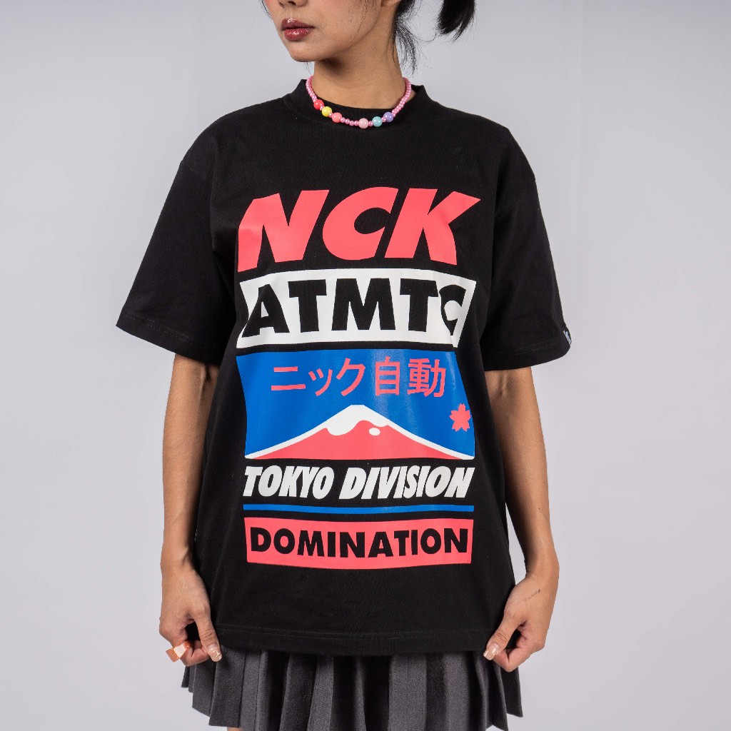 Nick Automatic "SEAL TOKYO WINTER" Black Tee | Shopee Philippines