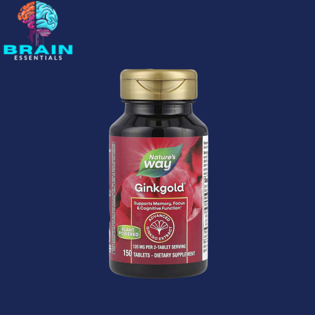 Nature's Way, Ginkgold®, Advanced Ginkgo Extract, 120 mg, 150 Tablets ...