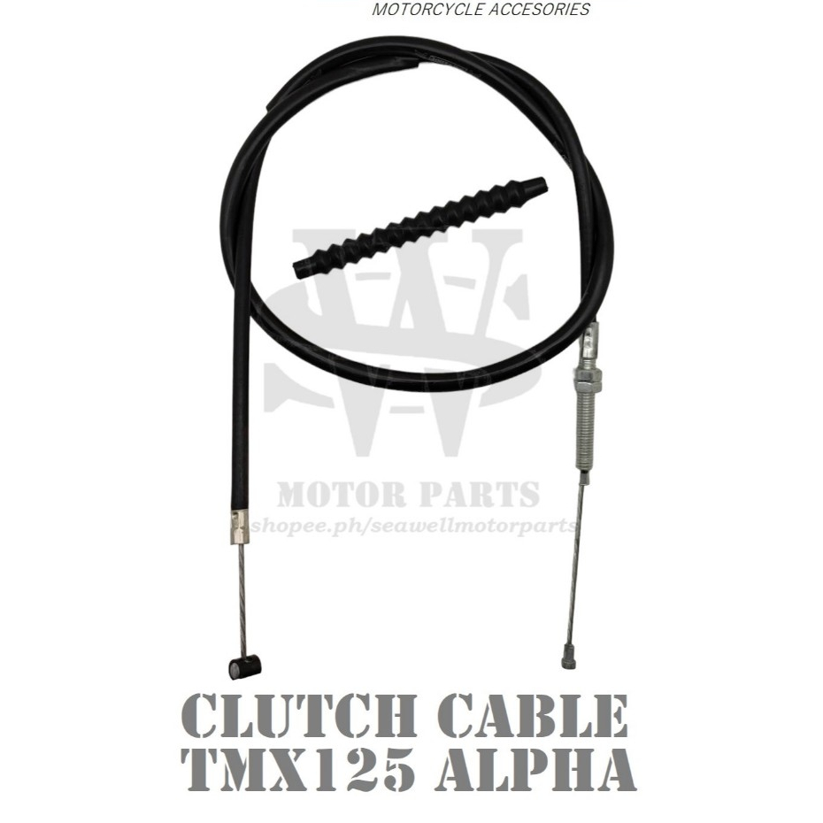 CABLE FOR TMX125 ALPHA (BRAKE, CLUTCH, THROTTLE, SPEEDOMETER) | Shopee ...