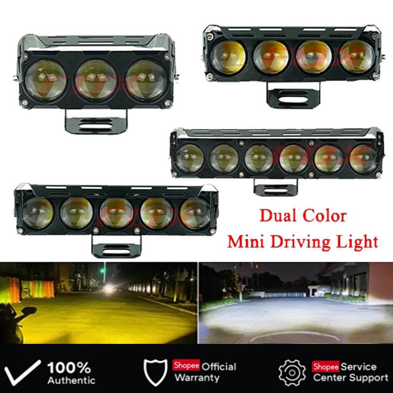 P6 Laser Gun Super Bright Mini Driving Light 80W Dual Color Hi/Lo ...