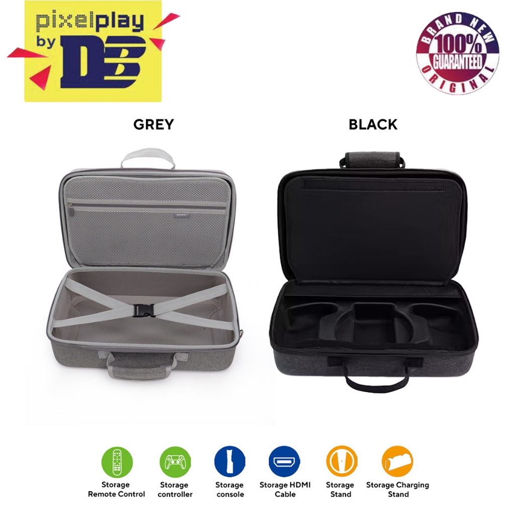Dobe Storage Case for PS5 Slim (Black, Grey) TP5-3590 | Shopee Philippines