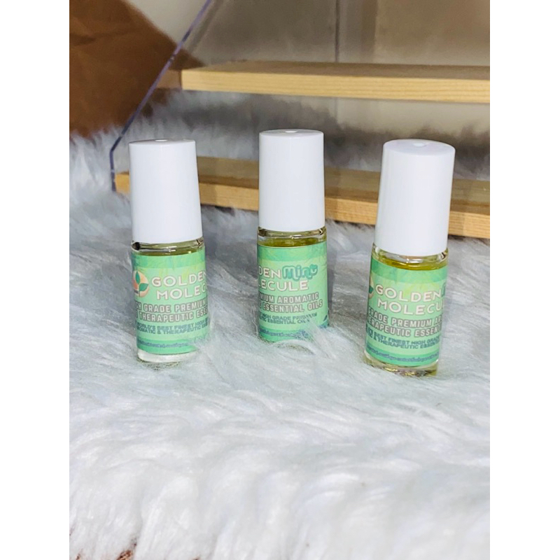 Golden Mint Molecule Essential Oil in 5ML Roller Bottle | Shopee ...
