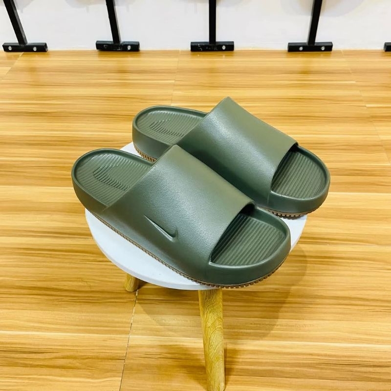 CALM SLIDES MEDIUM OLIVE GREEN | Shopee Philippines