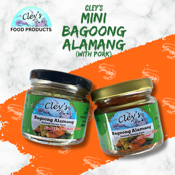 CLEYS BAGOONG ALAMANG WITH PORK Mini Jar) | Shopee Philippines