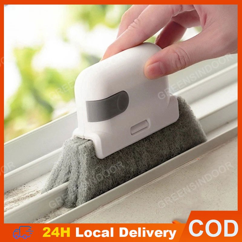Magic Window Cleaning Brush Window Frame Door Groove Sliding Door Track ...