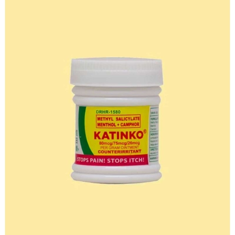 KATINKO OINTMENT MENTHOL. pain relieve ang itch | Shopee Philippines