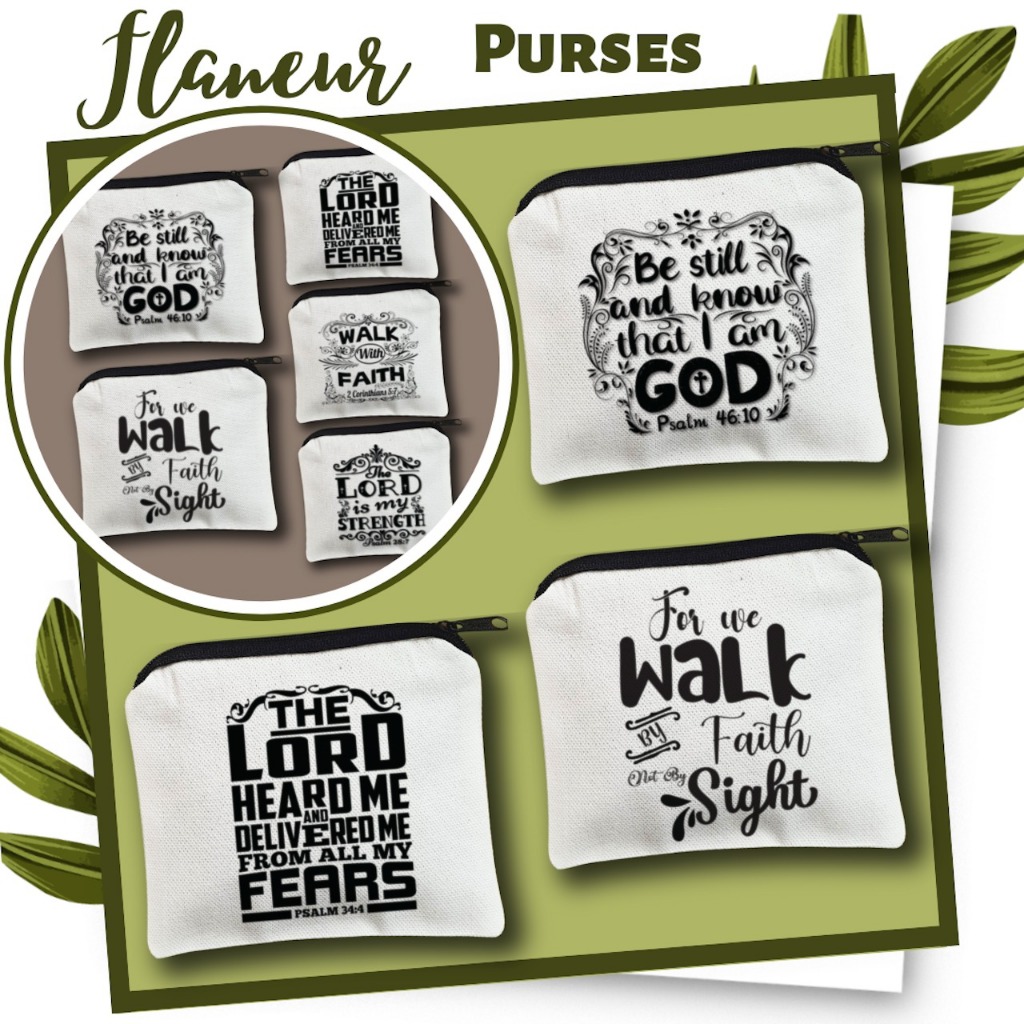 Quotes Verses Bible Giveaways Coin Souvenir Purse High Quality Pouch ...