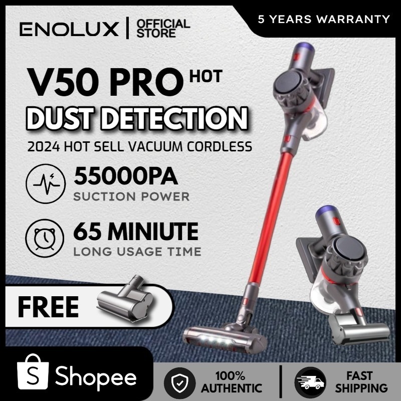 NEW V50 Wireless Vacuum Cleaner High Power Cordless Vacuum For Home ...