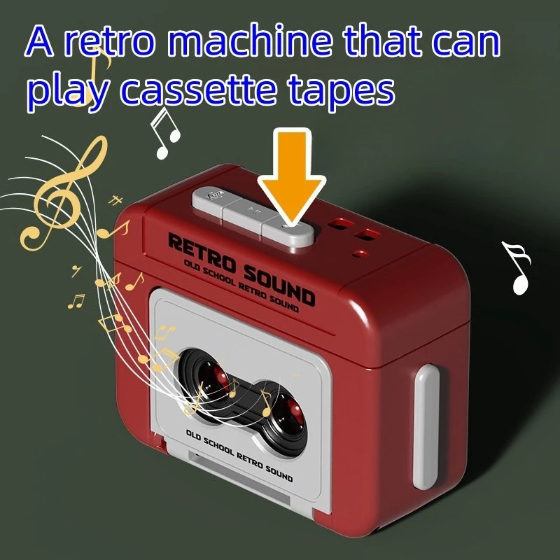 1PCS Mini Recorder Keychain Couple Pendant Classic Vintage Tape ...