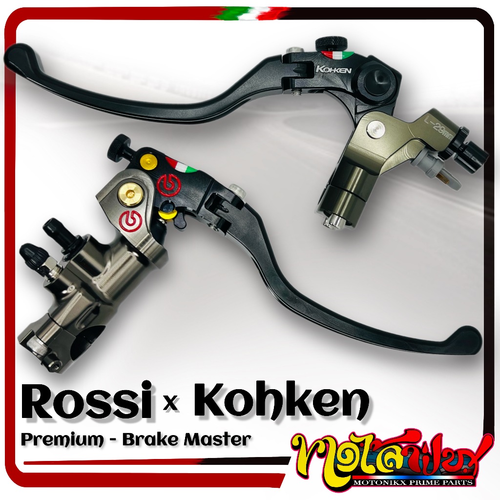 ROSSI / KOHKEN / HPK / TWM brakemasters - Nmax, Pcx, Wave, Xrm, Dash ...