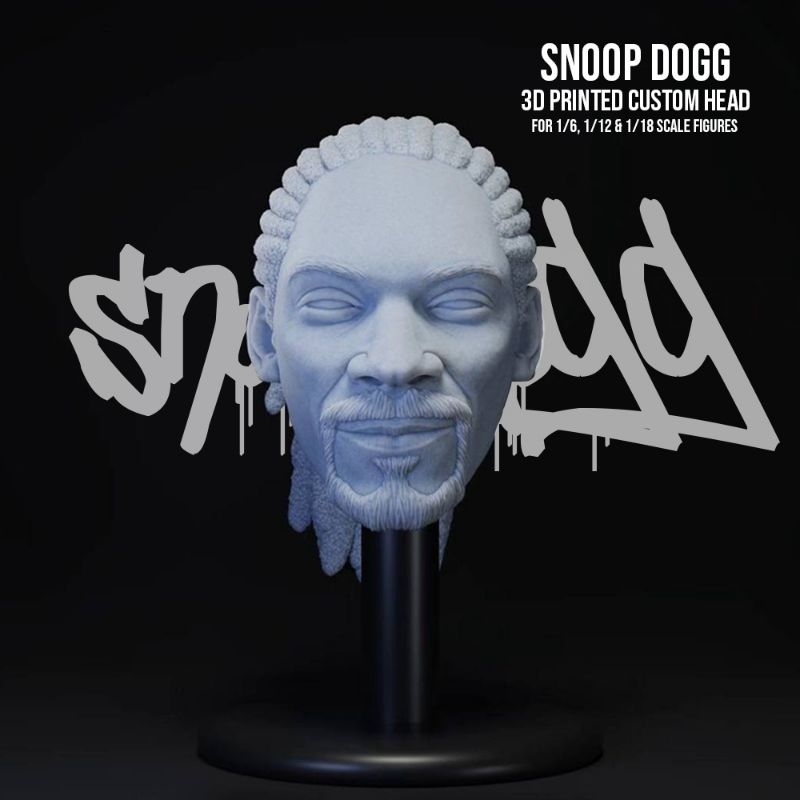 3D Printed Custom Head - Snoop Dogg | Shopee Philippines