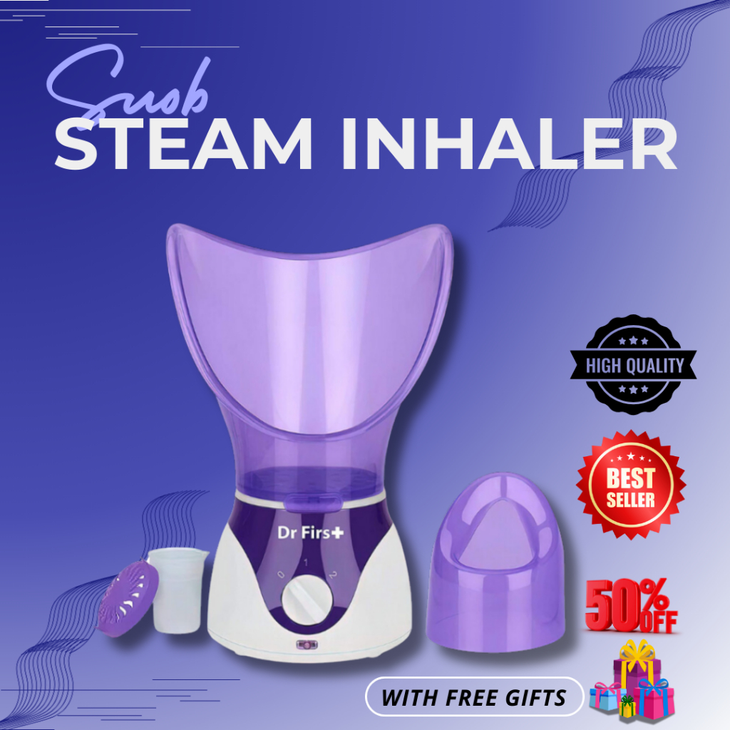 Steam Inhaler for Suob Facial Steamer Portable Nebulizer For Cough ...