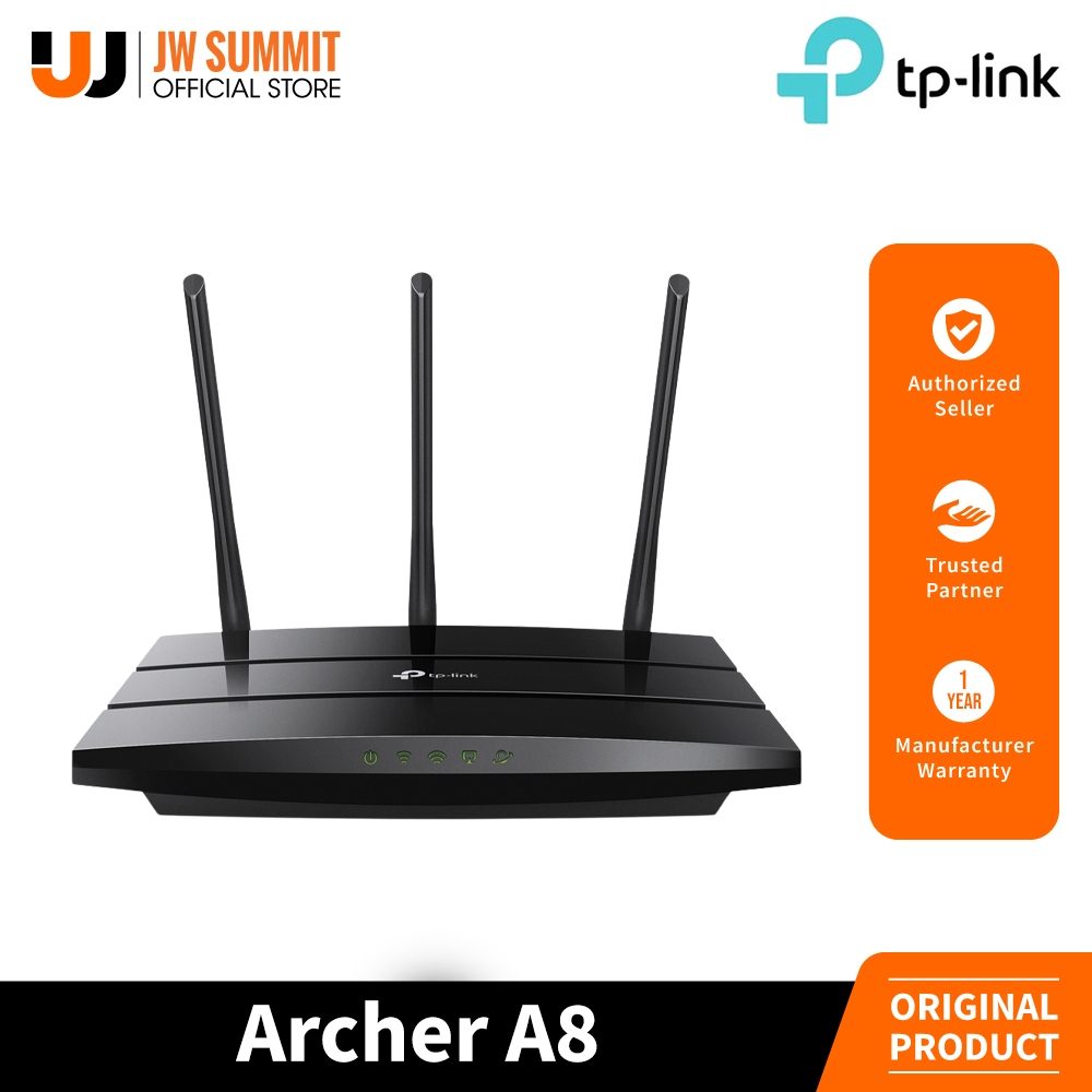 TP-Link Archer A8 AC1900 Wireless MU-MIMO Wi-Fi Router | Shopee Philippines