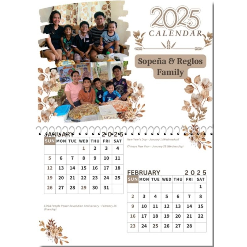 SSN_Personalized Calendar | Shopee Philippines