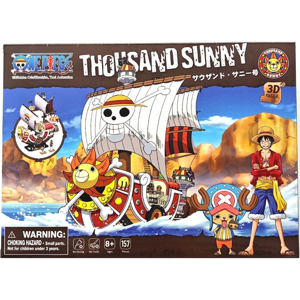 CubicFun - One Piece - Thousand Sunny - basic model | Shopee Philippines