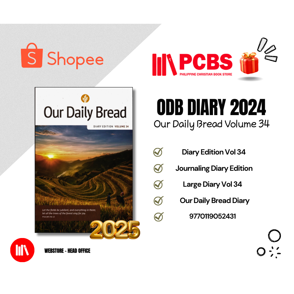 PCBS ODB Diary 2025 (OUR DAILY BREAD DIARY EDITION 2025/FONT 9) ODB ...