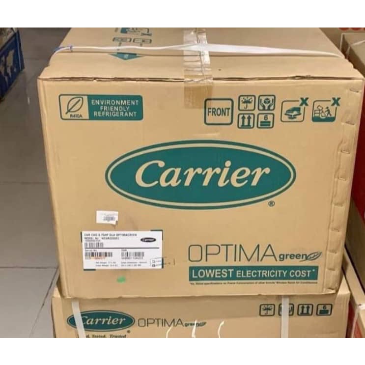 Brand New Original 75HP Carrier Optima Green Window Type Aircon ...