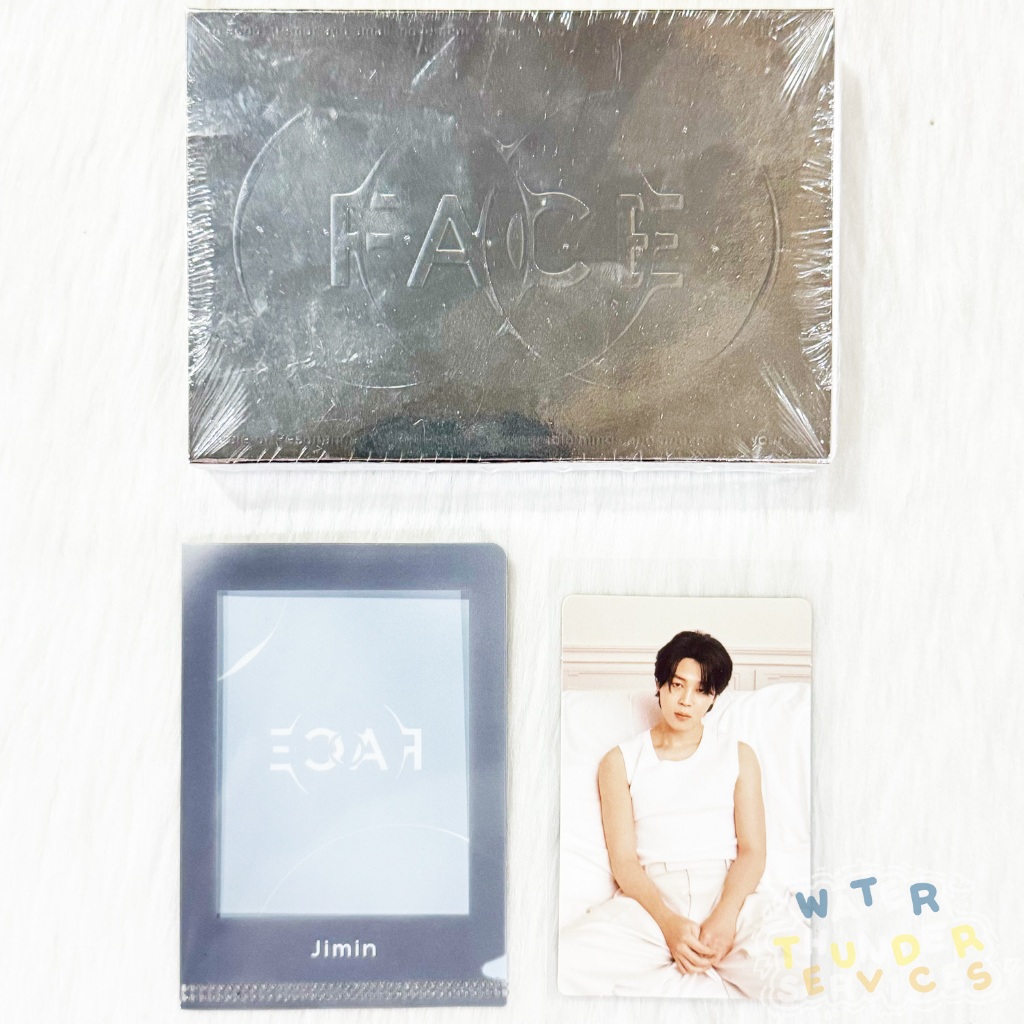 BTS JIMIN Face Sealed Album WEVERSE Ver with POB Photocard [ONHAND ...