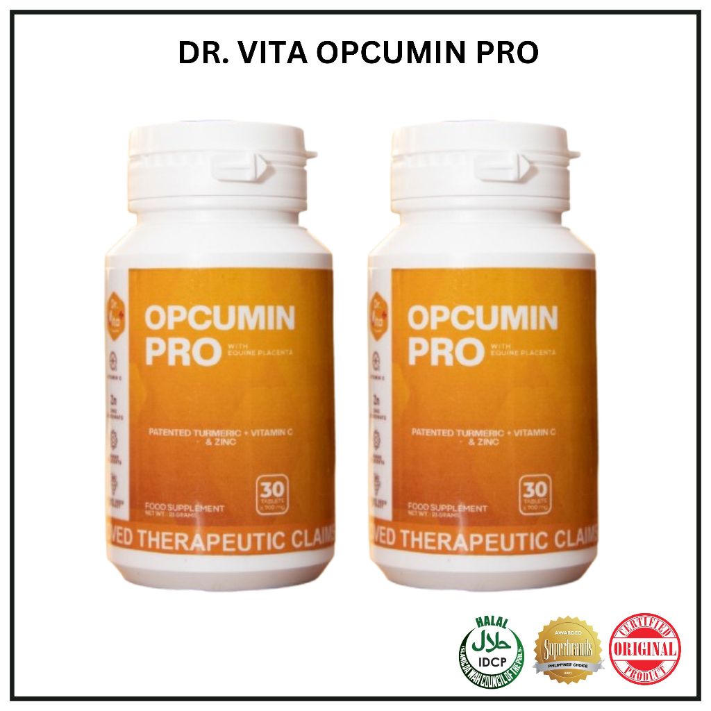Dr. Vita Opcumin Pro with Equine Placenta (Twin Pack) | Shopee Philippines