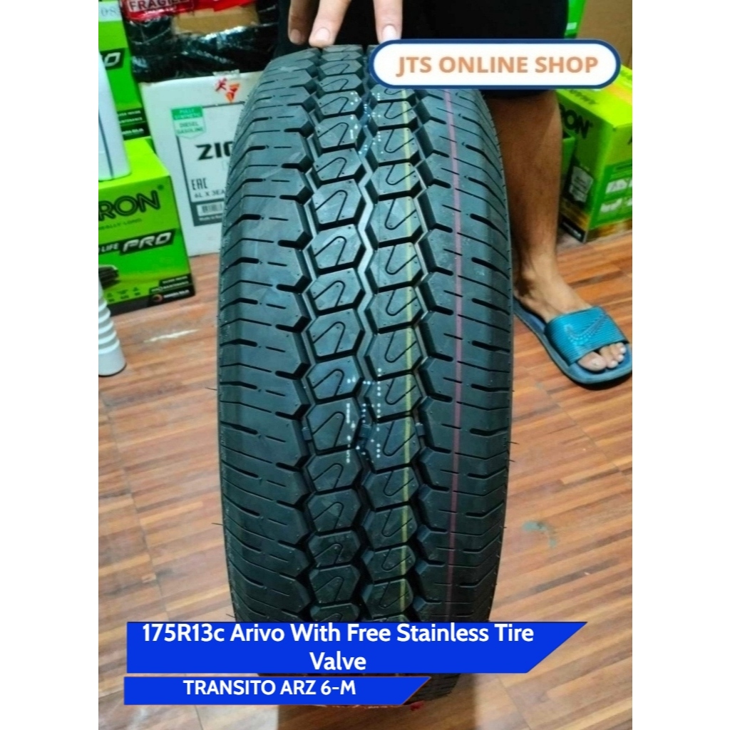 175R13c Transito ARZ 6-M Arivo With Free Stainless Tire Valve | Shopee Philippines