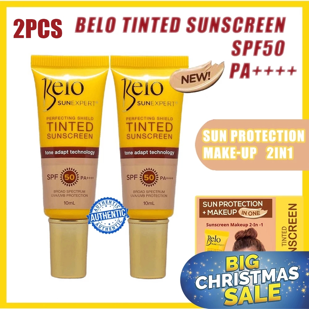 (BUY 1 GET 1)Belo Sun Expert Tinted Sunscreen SPF50 PA++++ Long Lasting ...