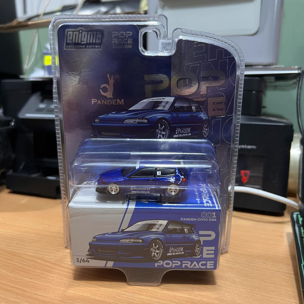 Pop Race 001 Pandem Civic EG6 Enigma Exclusive Edition Blister Pack ...