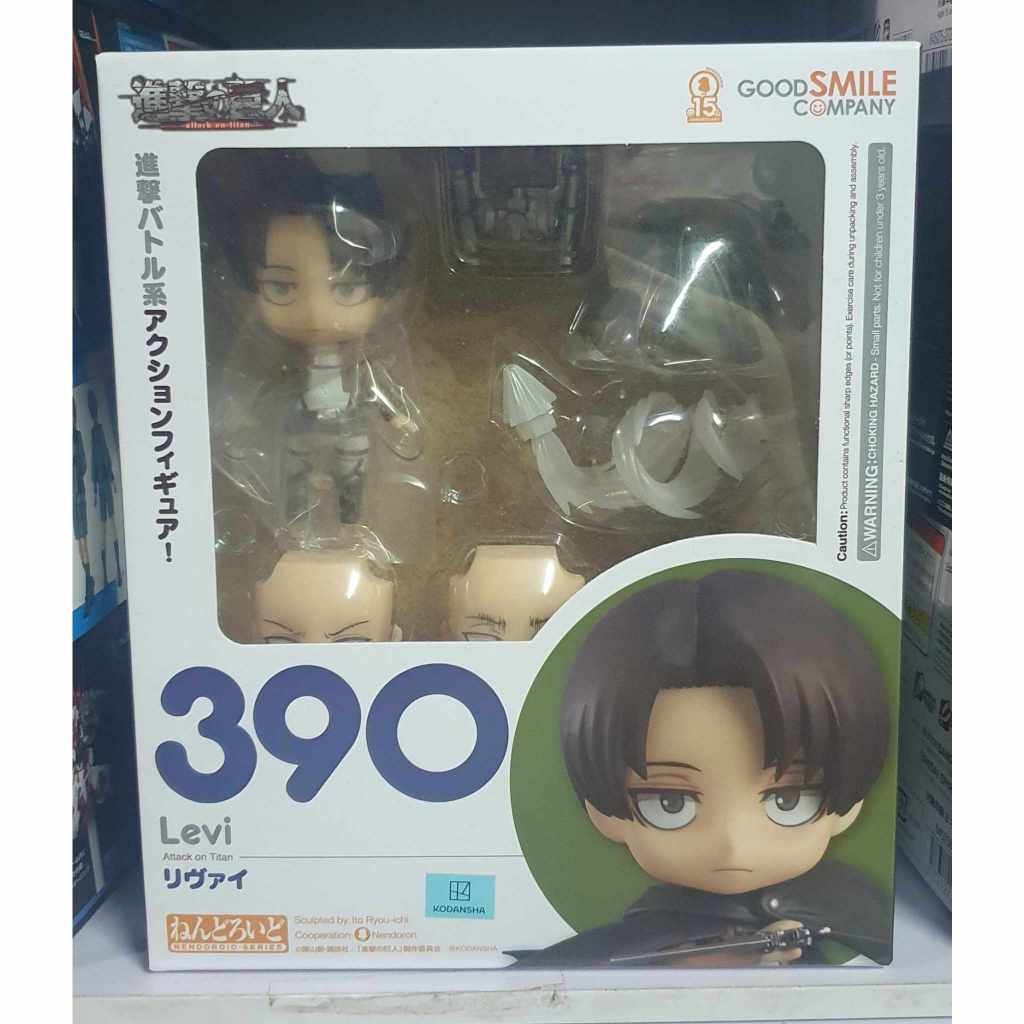 Nendoroid 390 Levi Attack on Titans | Shopee Philippines
