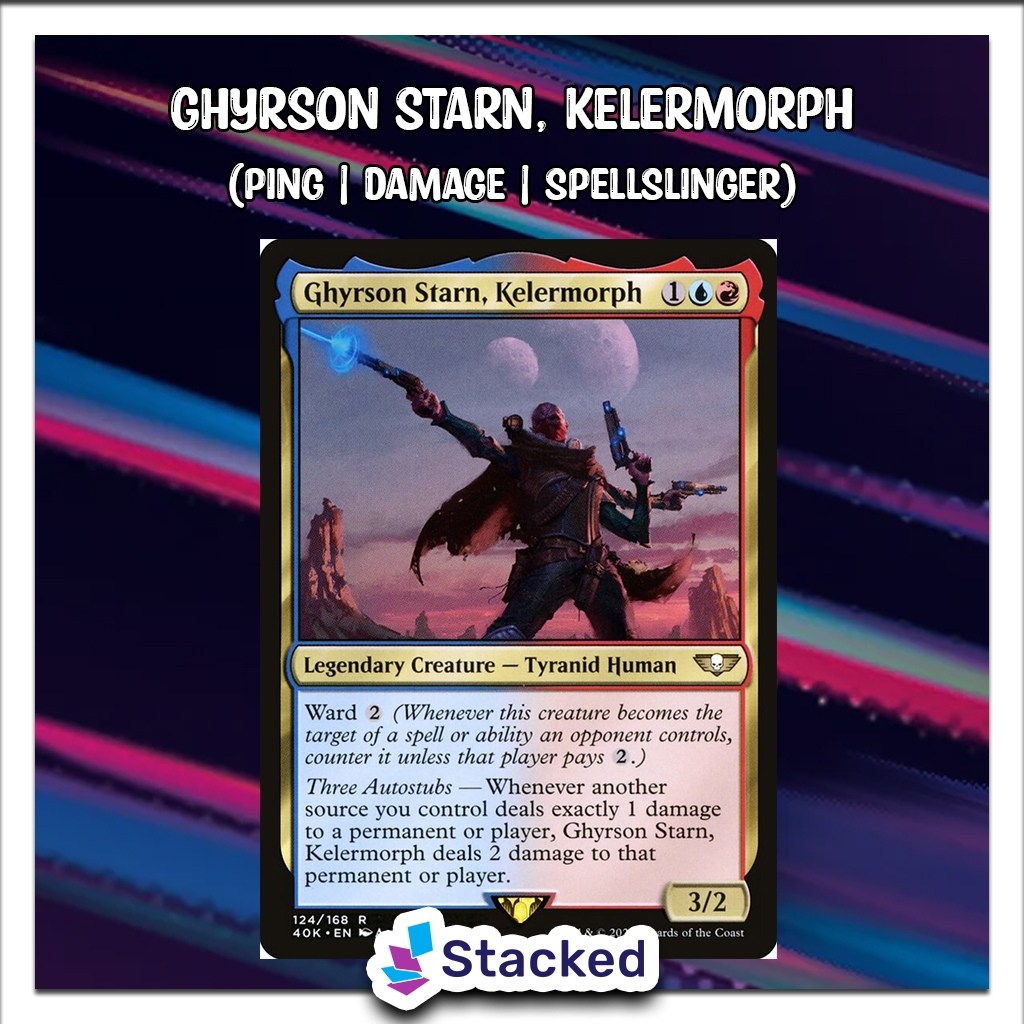MTG EDH Commander Deck - Ghyrson Starn, Kelermorph (Constructed ...