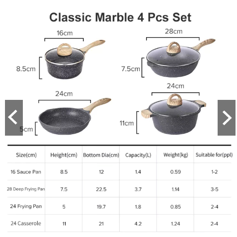 KITCHEN COOKWARE SET | Shopee Philippines