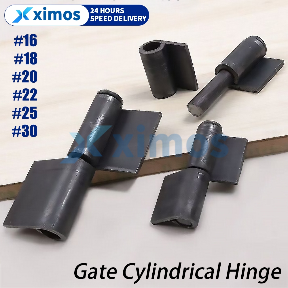 1PC Heavy Duty Gate Cylindrical Hinge 16-30mm Welding Hinge Flag Hinge ...