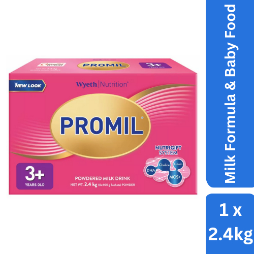 PROMIL FOUR Powdered Milk Drink for Over 3 Years Old 2.4kg | Shopee ...
