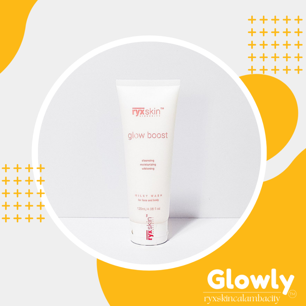 RYX GLOW BOOST MILKY WASH CREAM CLEANSER 120ML | Shopee Philippines