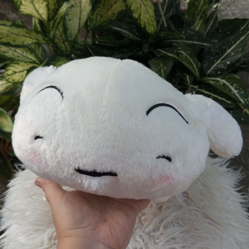 BANPRESTO Crayon Shin Chan White Dog SHIRO Lying Down Plush Toy ...