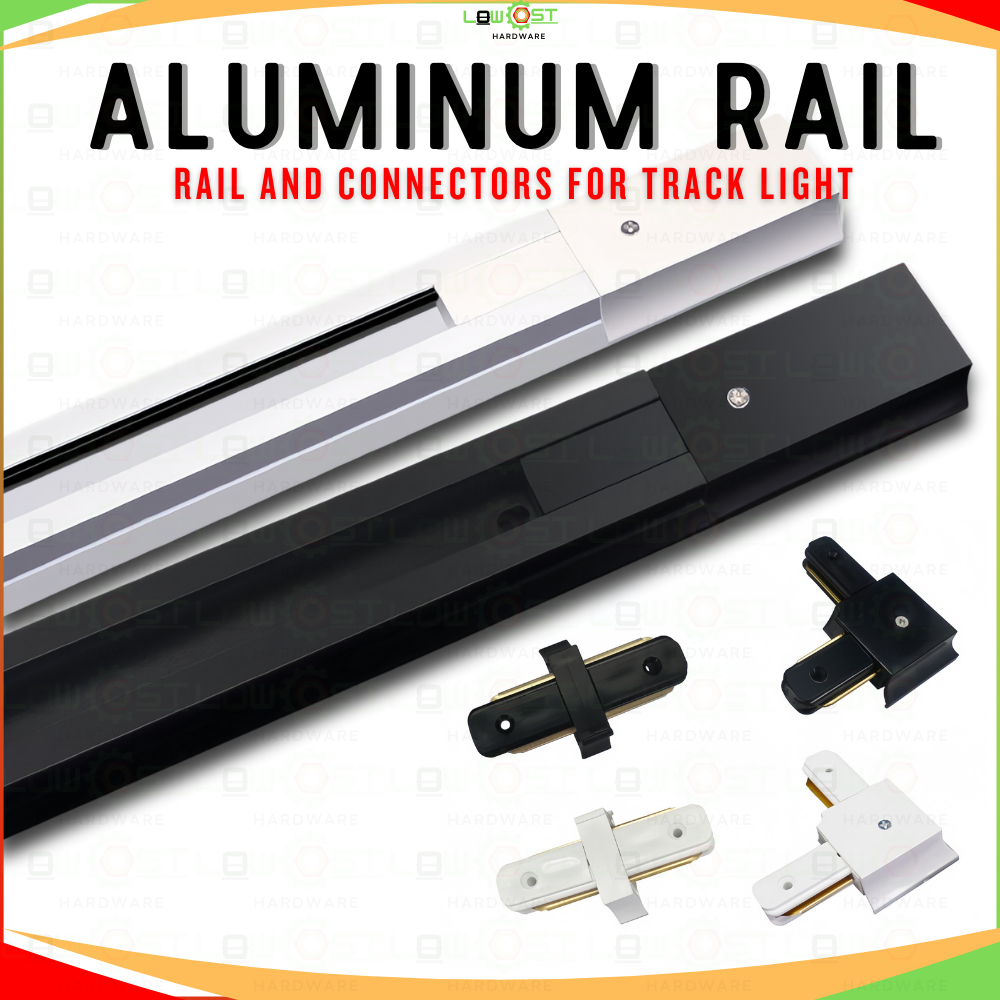Aluminum LED Track Light L T Cross Connector LED Track Light Connector ...